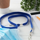 Pen + Gear Face Mask Lanyards, Blue & Black, 4 Count - Walmart.com