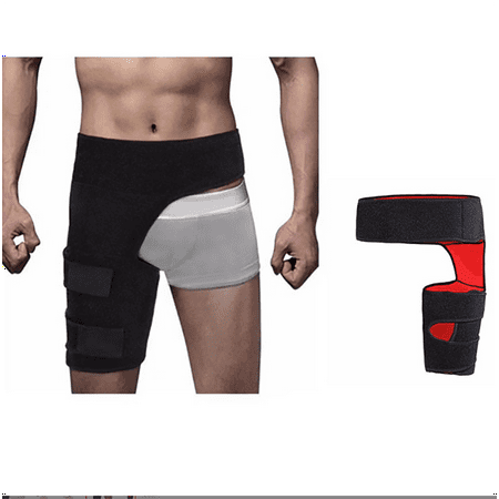 Thigh Bandage Pain Compression Thigh Hip Bandage Adjustable Hip/Groin ...