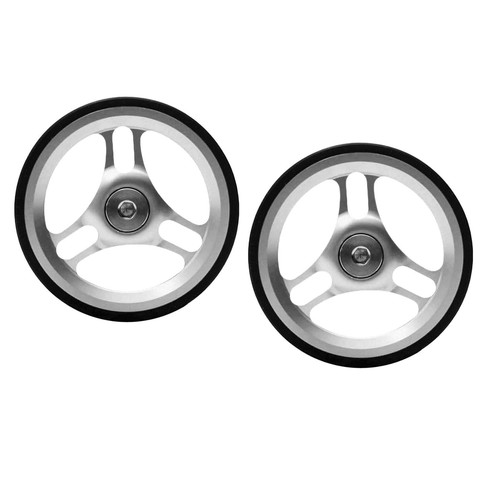 Folding Bike simple Wheels for Transportation Traveling Rack - Walmart.com