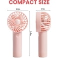 12 Pack Mini Portable Fan Bulk, Handheld Personal 3 Speeds USB ...