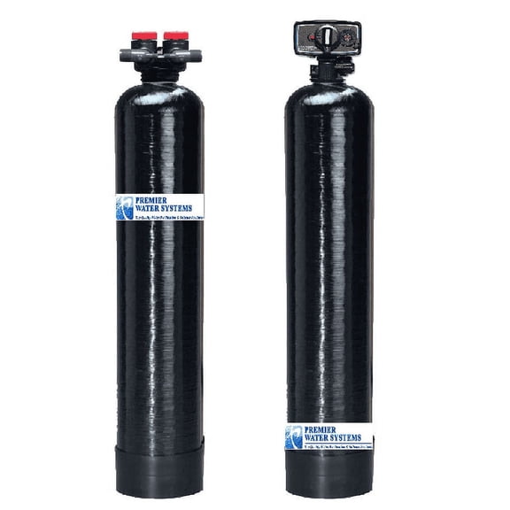 PremierSoft 15 GPM Whole House Salt-Free Water Softener Conditioner ...