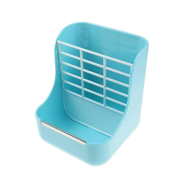 Sailomarn Stand Plastic Small Animals Feeder Removable 2-in-1 Pet Food ...