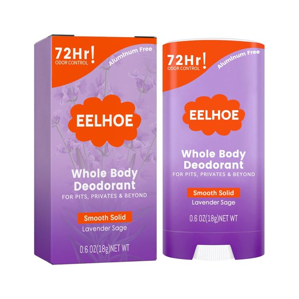 Whole Body Deodorant, Smooth Solid Stick, 72 Hour Odor Control ...