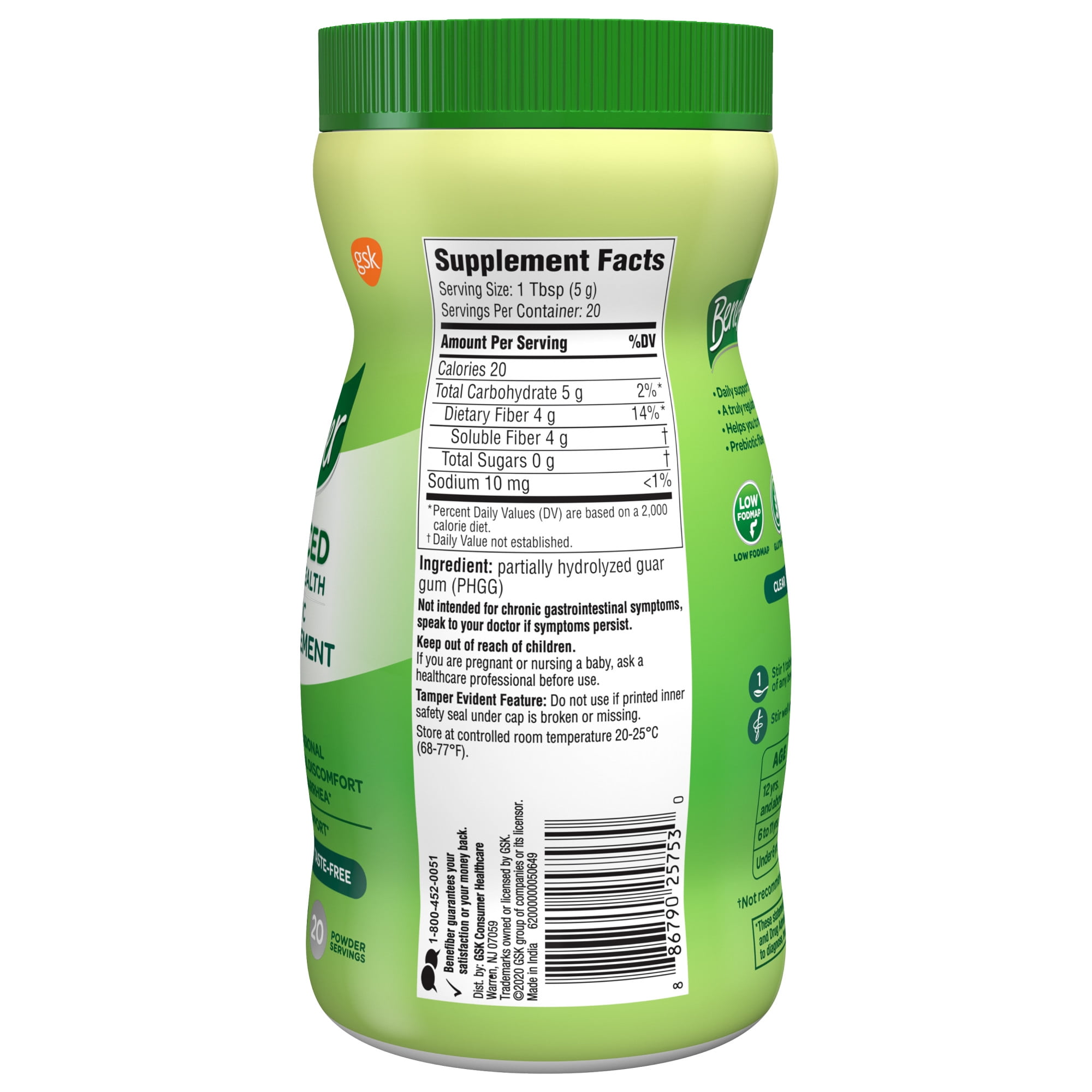 Benefiber Ingredients