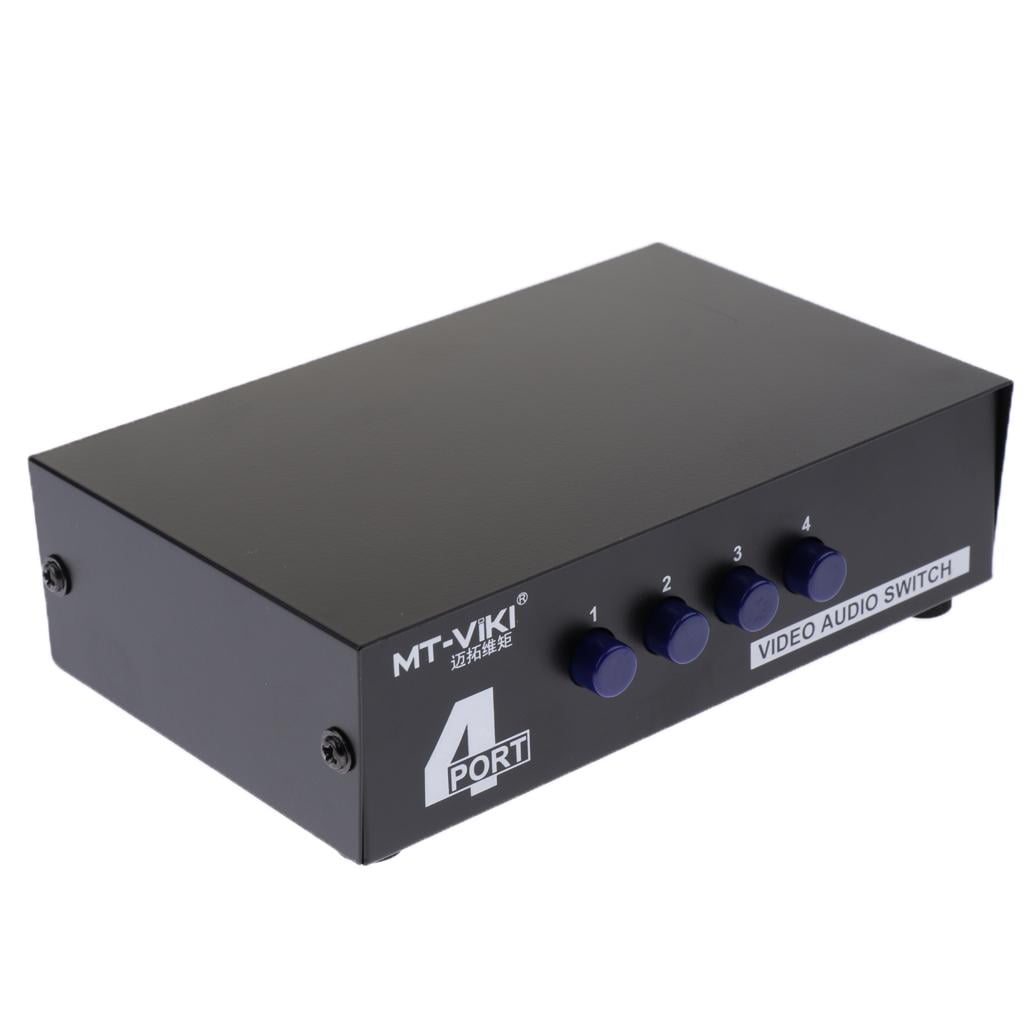 Click here for Runquan 4-Way Av Switch  Rca Switcher  Out Composi... prices
