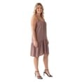 24seven Comfort Apparel Essential Curvy Scoop Neck Spaghetti Strap ...