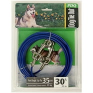 Pet Champion 25 ft Small Dog Tie-Out Cable - Walmart.com