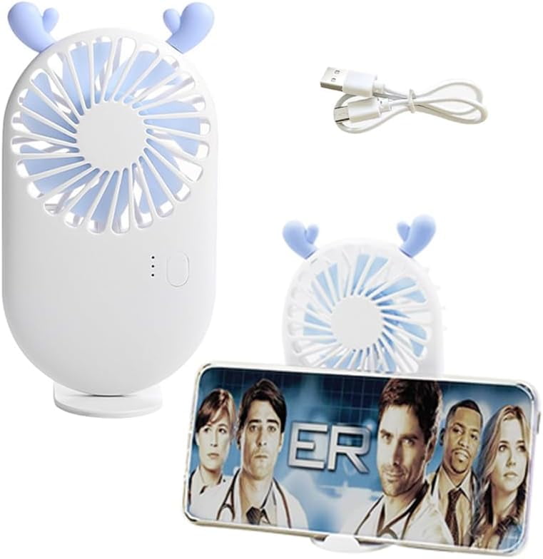 SHIQI-- Portable Fan, Mini Hand Held Fan for Kids, Personal Fan for ...