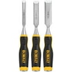 DeWalt 1" W x 5" L Forged Steel Wood Chisel Set Yellow 4 pc. - Walmart.com