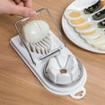 Human4Kind 2 in 1 Multi-functional Egg Cutter, Clean Stainless Steel ...