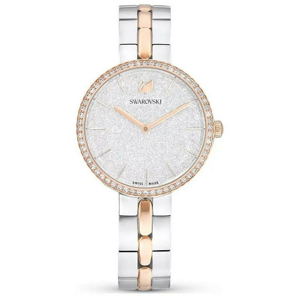 Swarovski Cosmopolitan Watch - Metal bracelet - White - Stainless steel ...