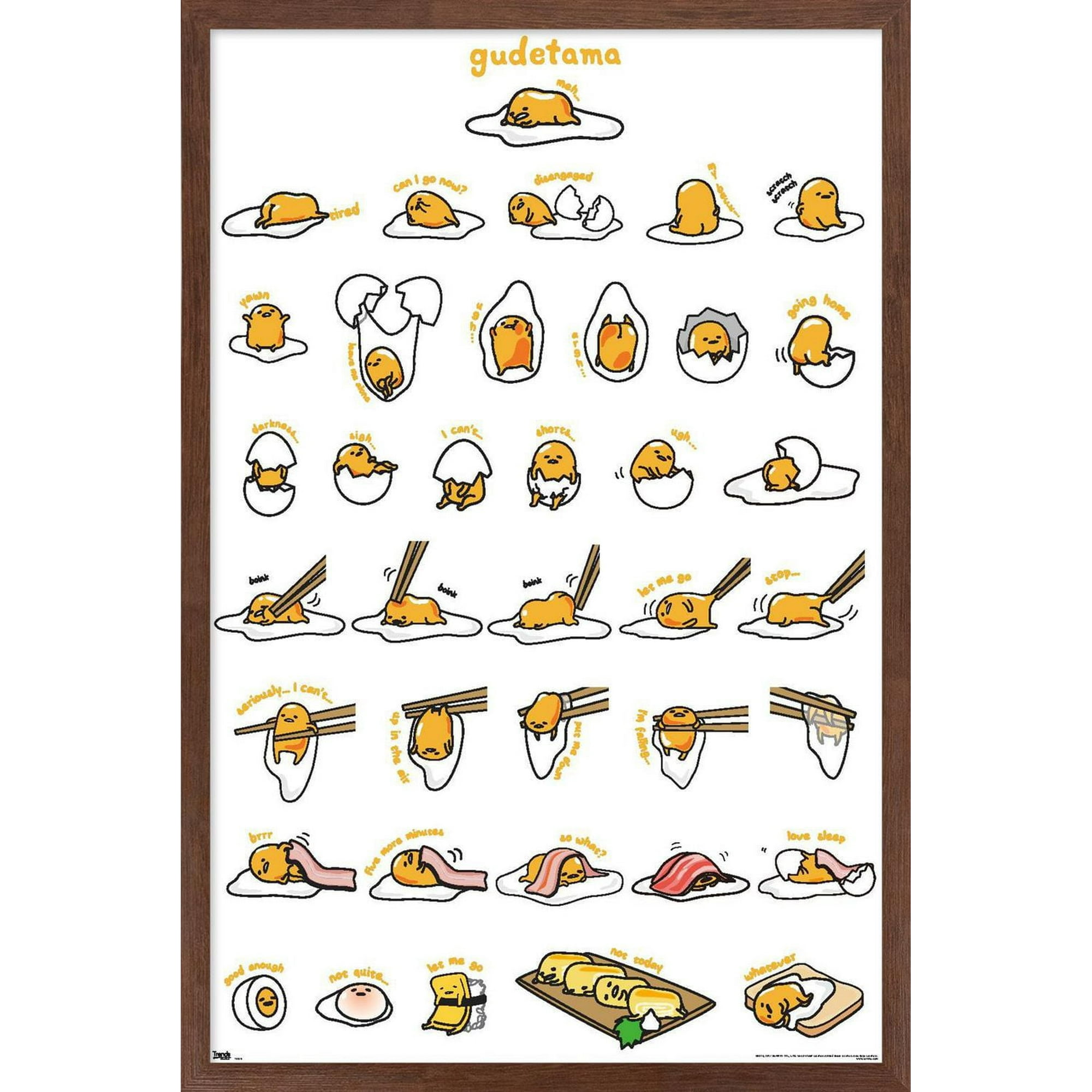 Click here for Trends International Gudetama - Grid Wall Poster... prices