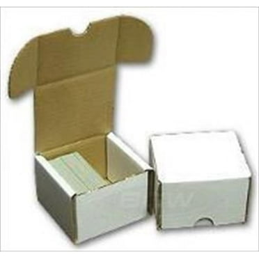 BCW 550 Count Cardboard Trading Card Storage Box - Walmart.com