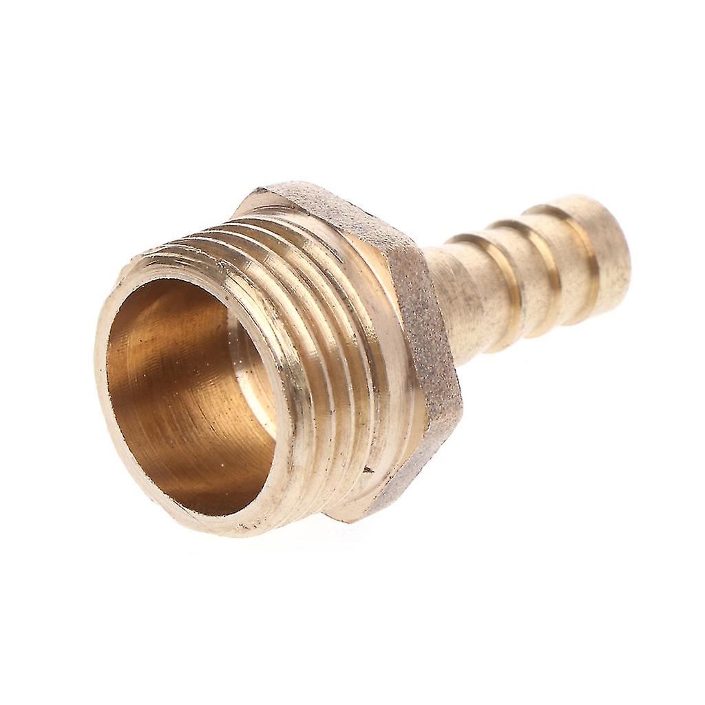 Conector de manguera de espiga de 8 mm con rosca macho/hembra de latón ...