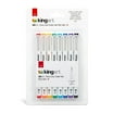 King art Fine Line Art Graphic Pens Set of 8 Colors Size 05 with ...