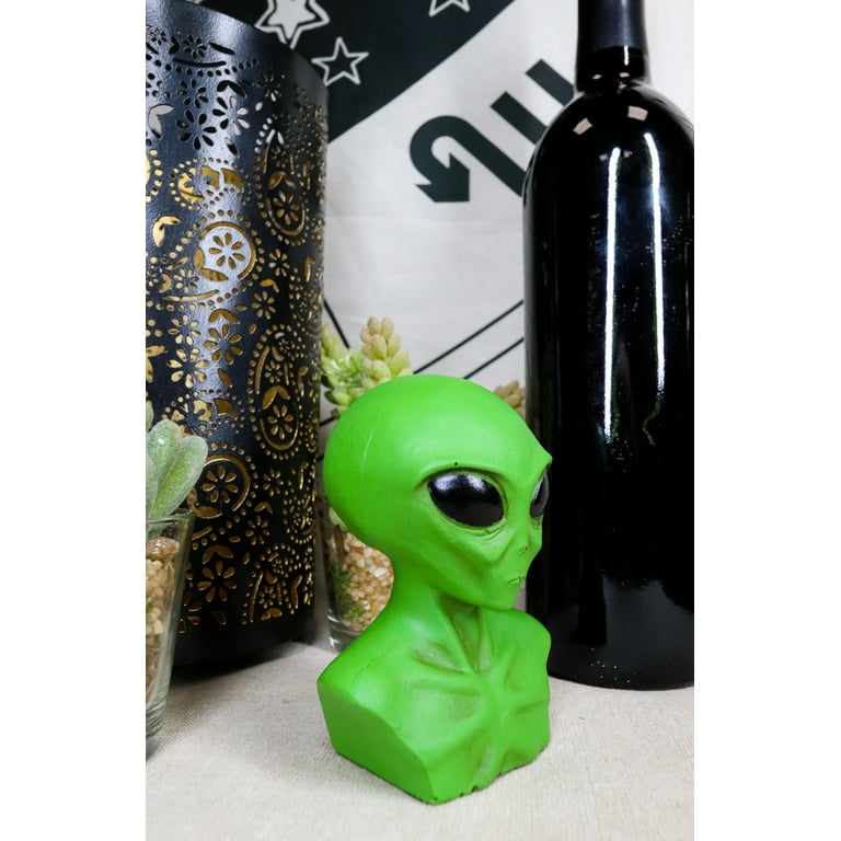 Green Alien Head