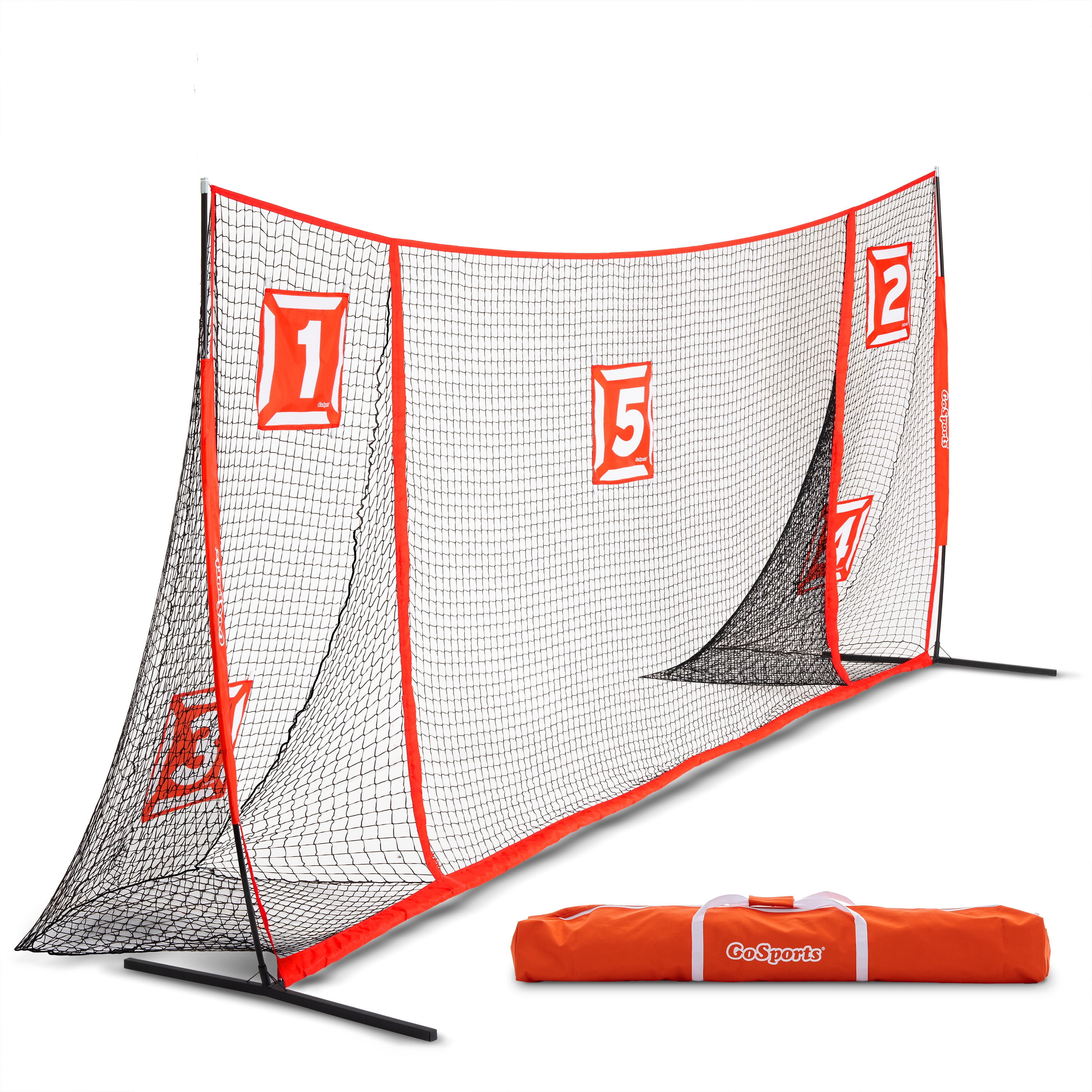 GoSports Heavy Duty Strike Net 18ft x 8ft - Goalie Kick Bounce Back ...