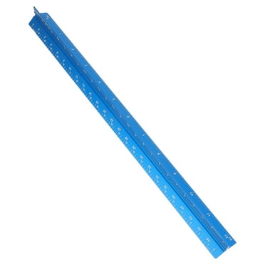 Arteza Architect Ruler, Triangular, Scale, 12" - Walmart.com