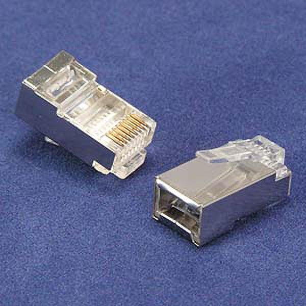 ACCL RJ45 Cat.5E Shielded Plug Solid 50 Micron 100pk, 1 Pack - Walmart.com