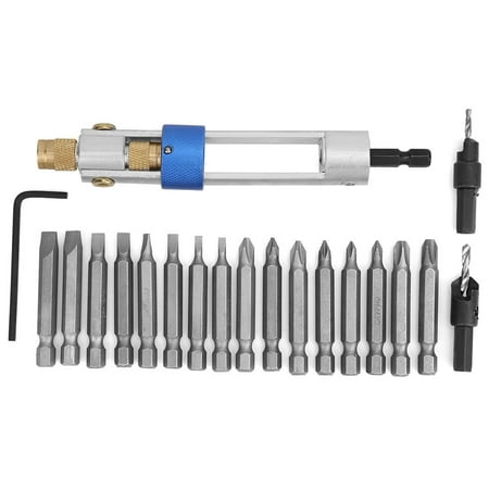 Countersink Screwdriver Countersink Bit 20 Pcs Countersink Drill Kit ...