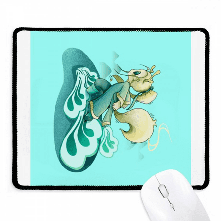 White Horse Mythology Novel Mousepad Stitched Edge Mat Rubber Gang Pad ...