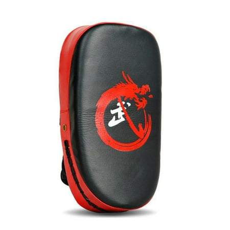 Boxing Pad Leather Exercise Arm Protector Padding Curved Padded ...