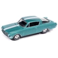 1965 Plymouth Barracuda Formula S Turquoise Metallic with White Stripe ...