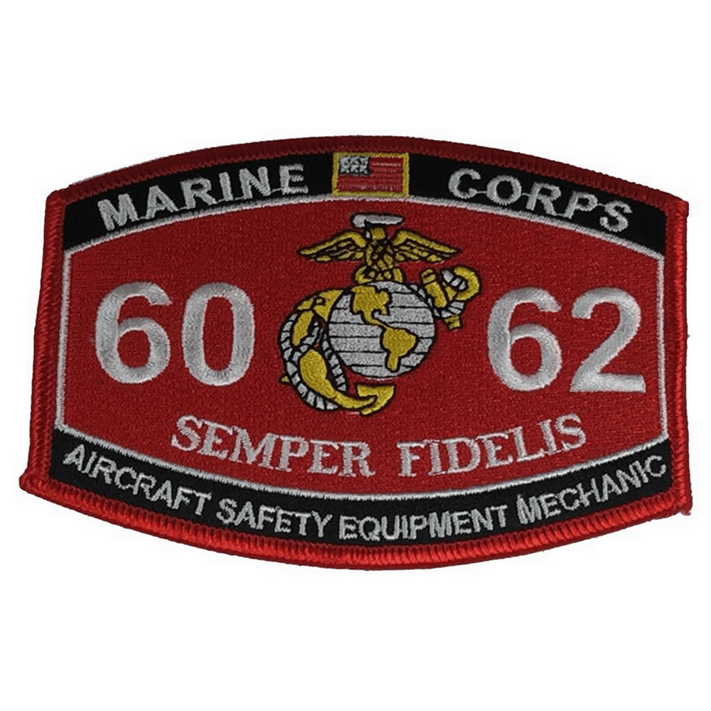 MARINE CORPS 6062 AIRCRAFT SAFETY EQUIPMENT MECHANIC SEMPER FIDELIS MOS ...