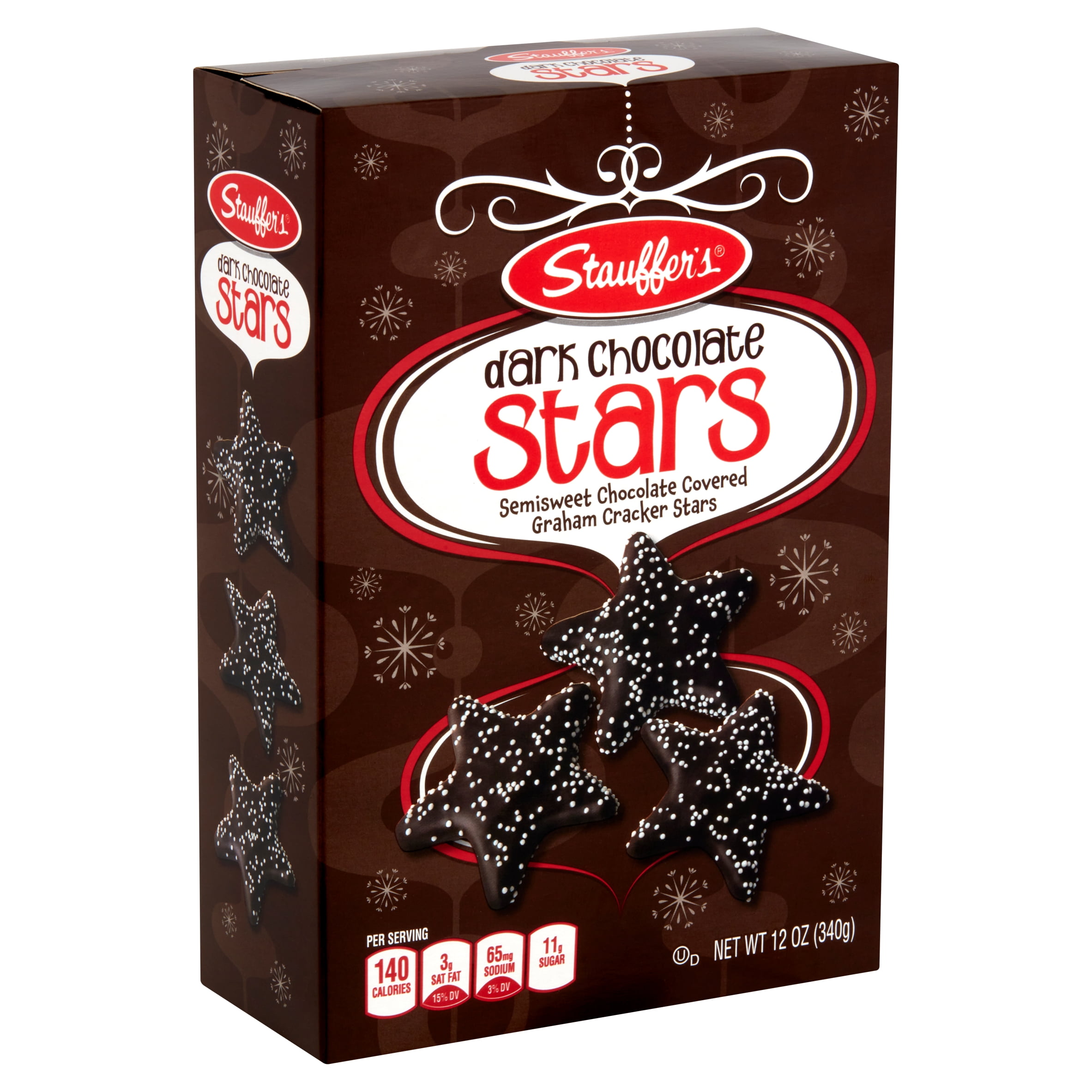 Stauffer's Dark Chocolate Stars Cracker, 12 oz - Walmart.com