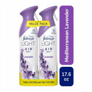 Febreze Light Bamboo Scent Deodorizer, Odor-Fighting Air Freshener, 8.8 ...