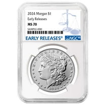2024 $1 Morgan Silver Dollar NGC MS70 Brown Label - Walmart.com