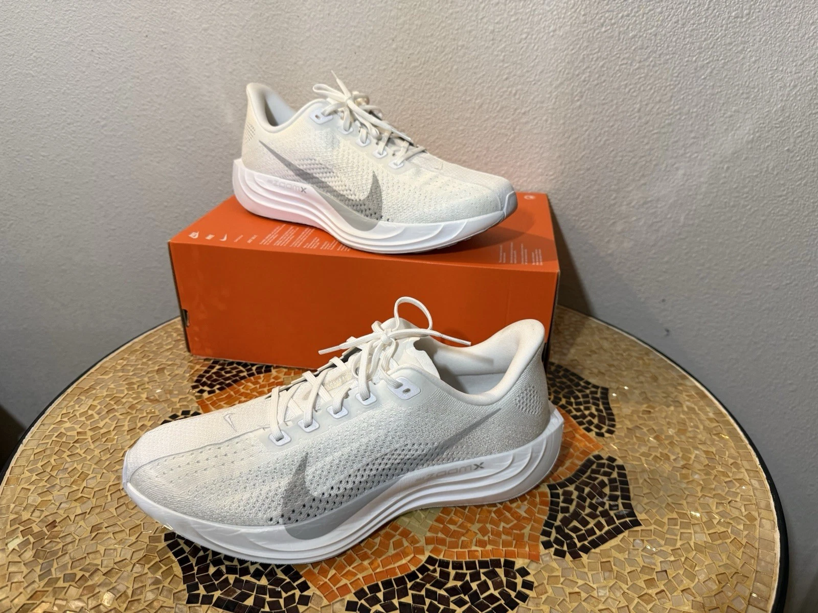 Nike Pegasus Plus White FQ7262-102 Men Shoes SIZE 10.5 (No Box Top ...