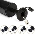Ball Pump with 6 Metal Needles, Flexible Hose & Nozzle, Portable Air ...