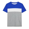 Big Kids Classic Letter Print Short Sleeve T-Shirt – High Density ...