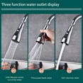 3 In 1 Kitchen Faucet Extender Universal 360° Rotate Pull Out Kitchen ...