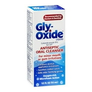 Gly-Oxide Antiseptic Oral Mouth Rinse and Cleanser Liquid, Assorted 2 ...