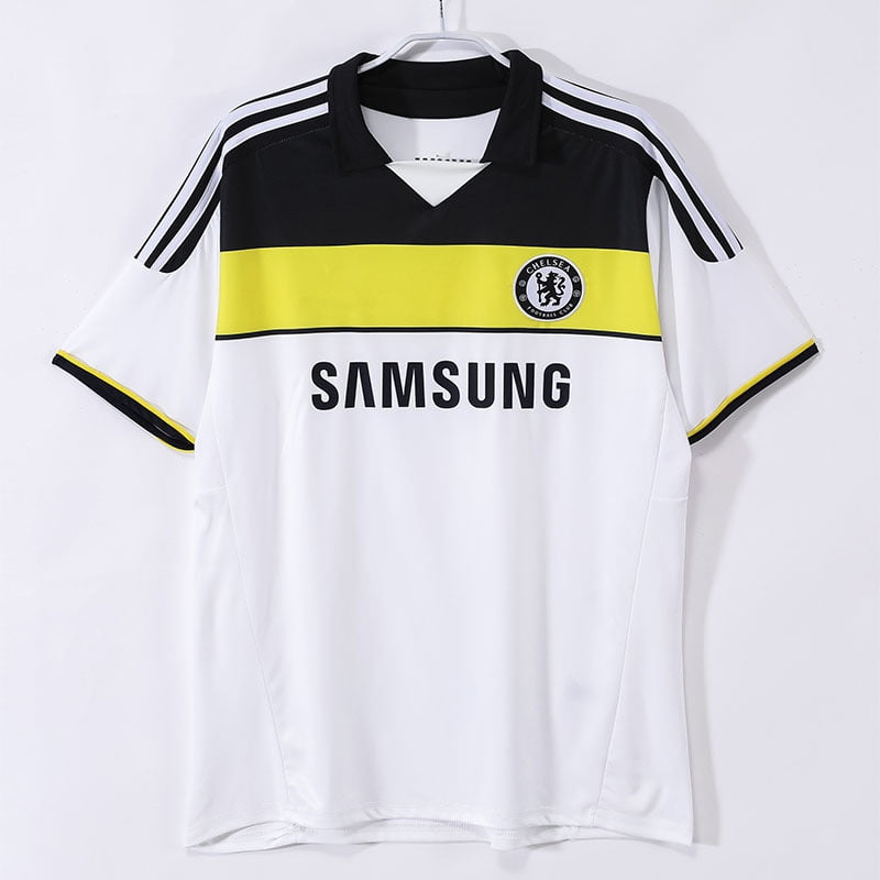 Camiseta De Fútbol Clásica Blanca De Visitante Del Chelsea De Verano ...