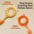 2 Pack Extendable Pet Back Scratcher Massage Grooming Tool for Cats ...