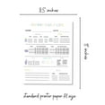 Infant Daily Log Sheets for Daycare Mothers Day Out 100 pk Report ...
