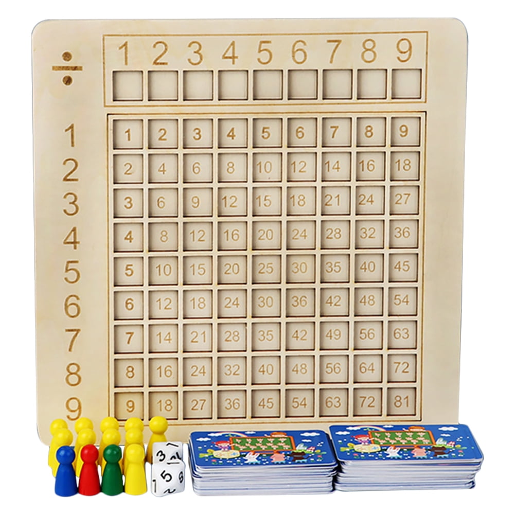 Yucurem Wooden Early Learning Kids Toys Montessori Mathematics Division ...