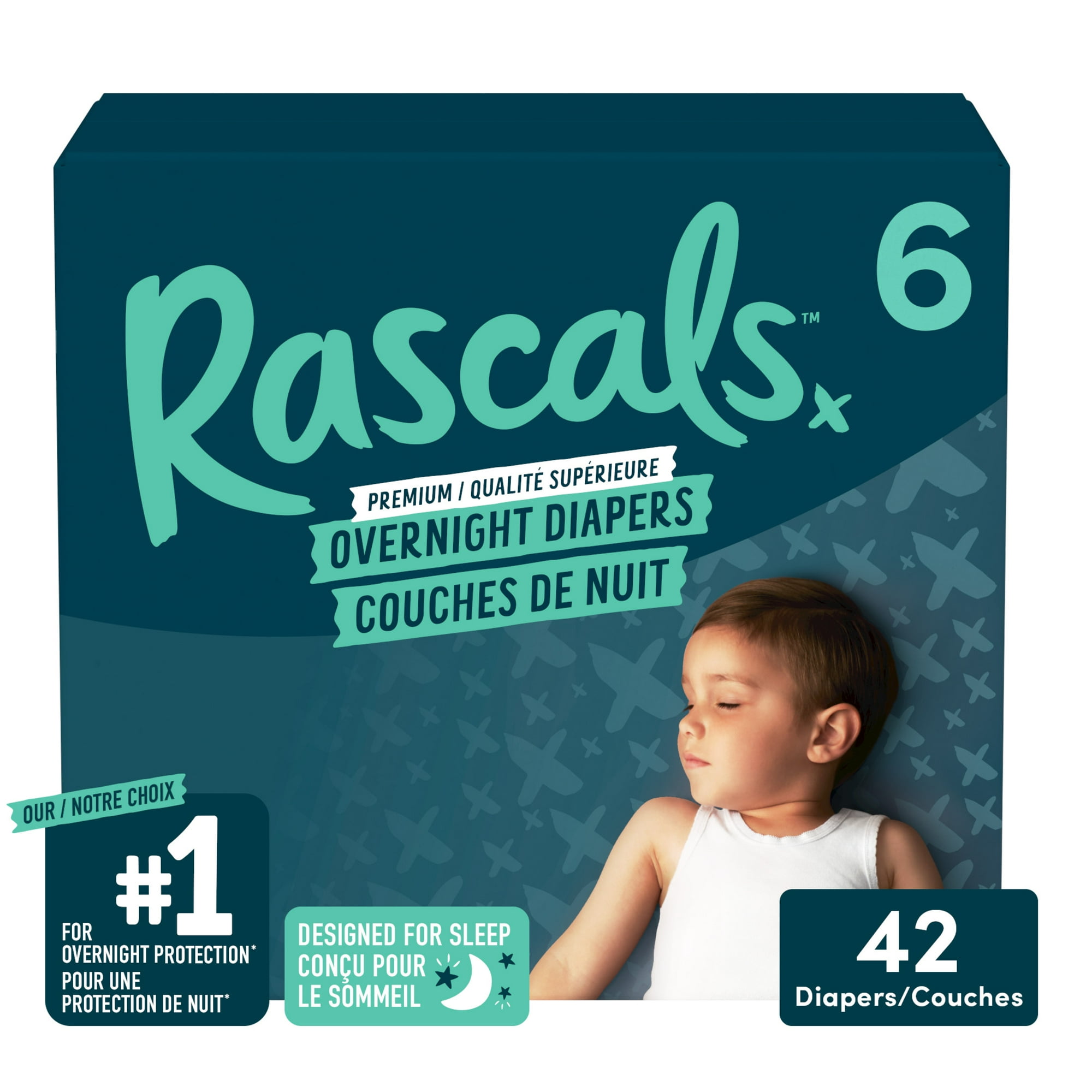 Click here for Rascals Overnight Absorbent Baby Diapers  Size 6... prices