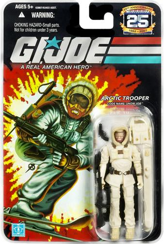 GI Joe 25th Anniversary Wave 5 Snow Job Action Figure - Walmart.com