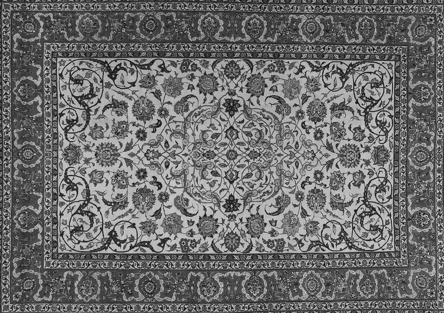 Ahgly Company Indoor Rectangle Persian Gray Traditional Area Rugs, 2' x ...