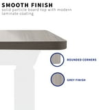 VIVO Dark Gray 71 x 36 inch Universal Table Top for Sit to Stand Desk ...