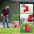 21V Cordless String Trimmer with 2 Batteries 2.0Ah and Metal Blades ...