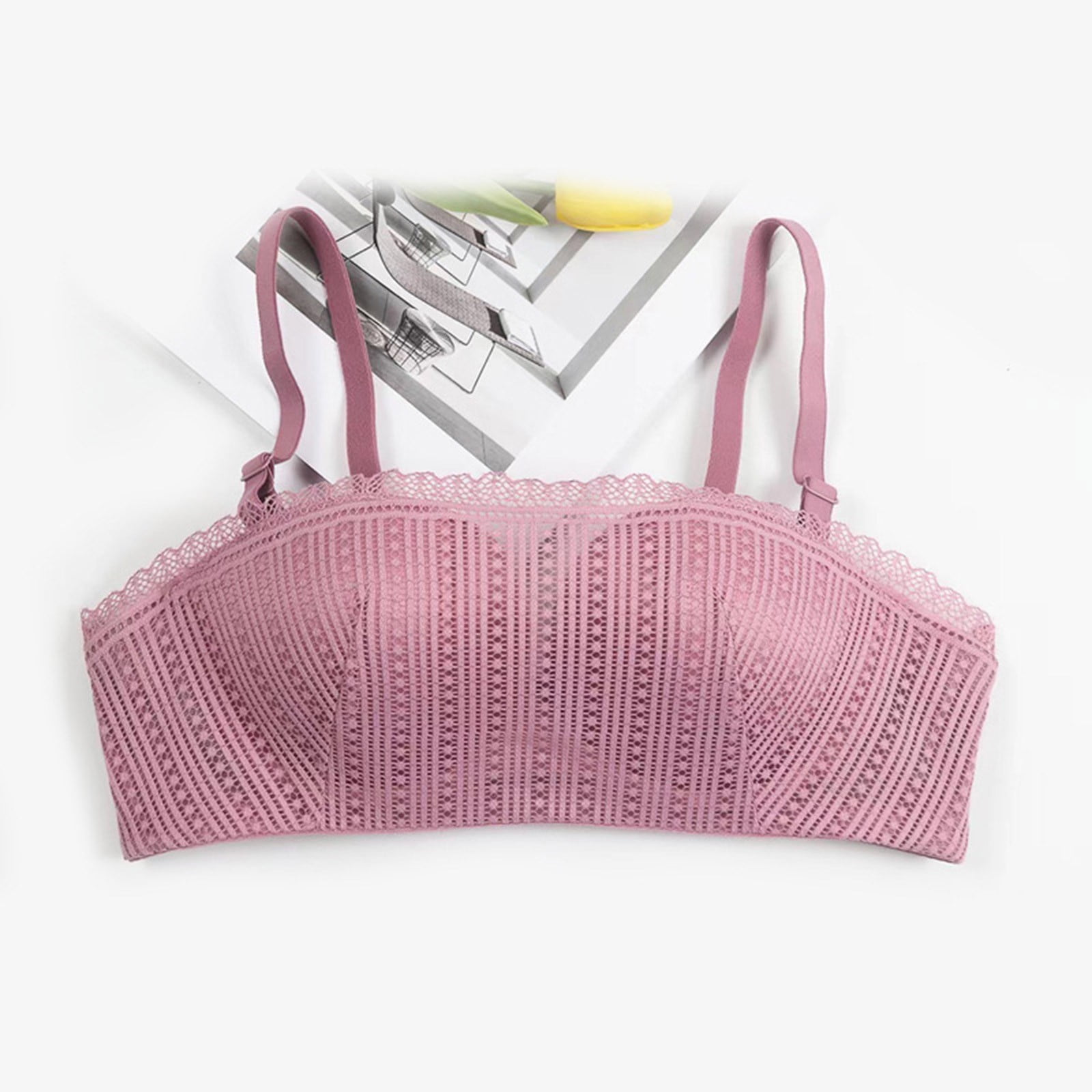 Push Up Bra Clearance QIPOPIQ Women's Sexy Style Bra Slip Invisible Off ...