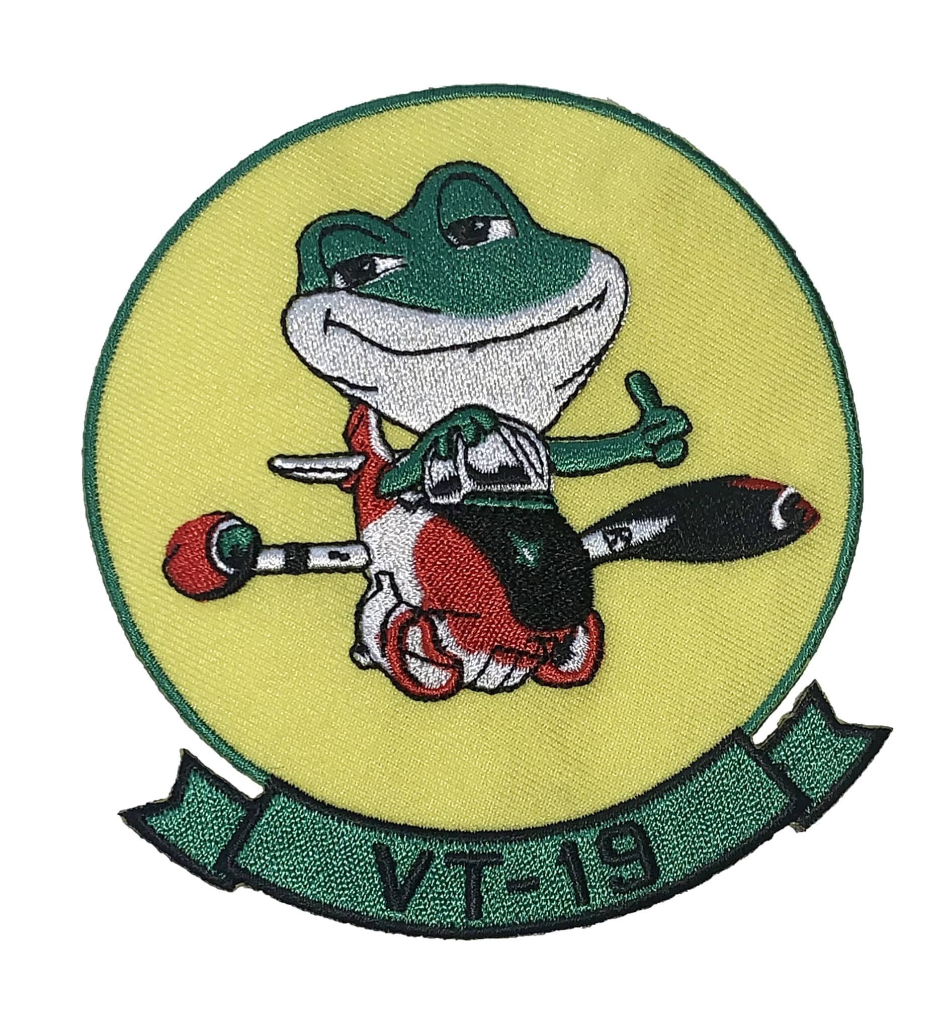 VT-19 Attack Frogs Squadron Patch – Plastic Backing - Walmart.com