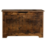 Household Essentials Vintage Wooden Chest, Victorian Decorative Storage ...