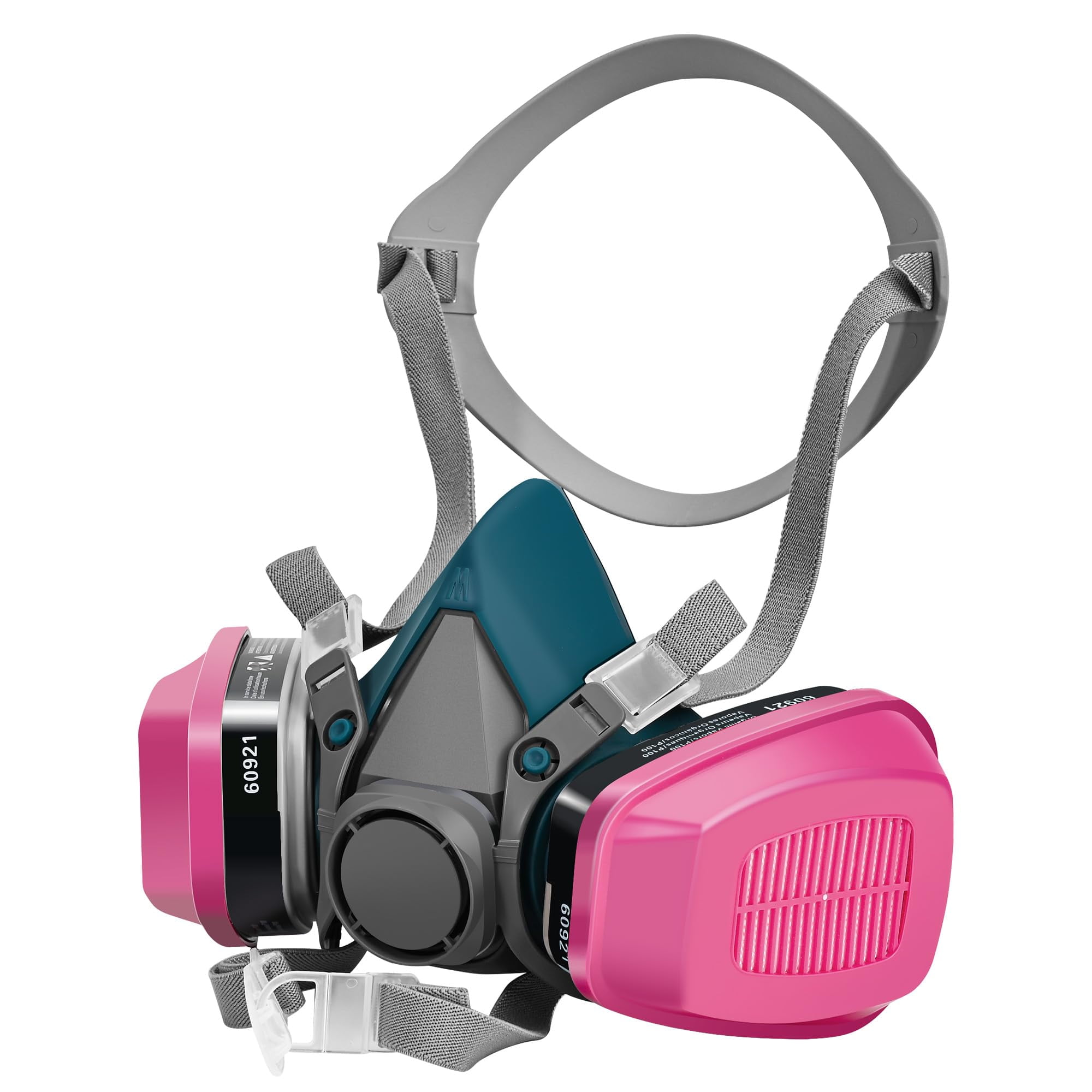 Máscara respiratoria SLJHL 6200 con 2 filtros 60921 para productos ...