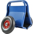 Heavy Duty Panel Dolly, All-Terrain Slab Dolly with 10" Solid Rubber ...